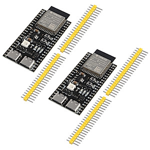 2PCS ESP32 ESP32-S3 WiFi+Bluetooth Internet of Things Dual Type-C Development Board Core Board ESP32-S3-DevKit C N8R2 for Arduino