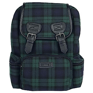Lost Queen Kenneth Tartan Backpack Green