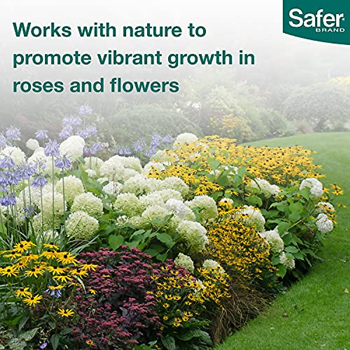 Safer Brand 94RF Rose & Flower Restore Fertilizer, Yellow