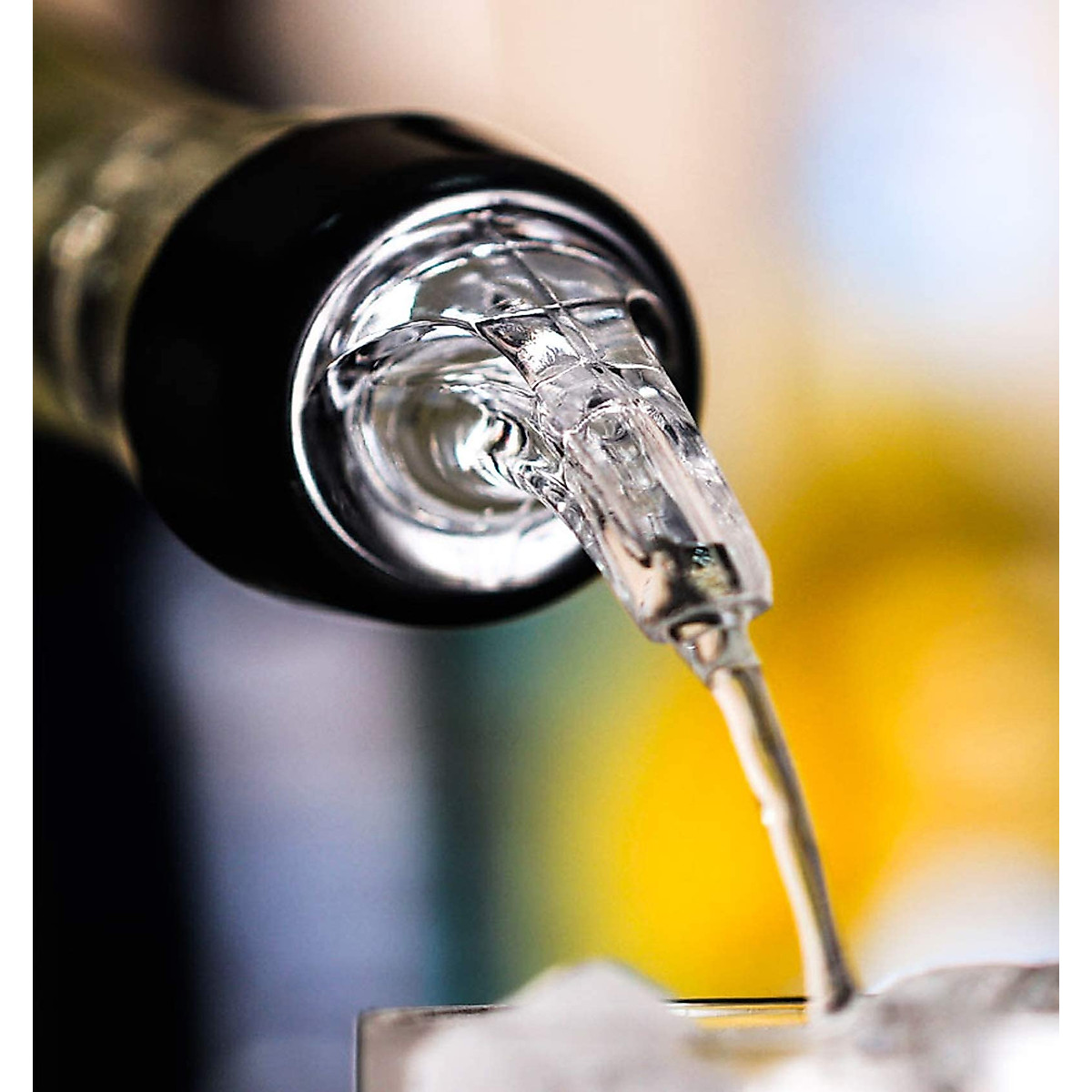 WUWEOT 12 Pack Automatic Measured Bottle Pourer, 1 OZ Leakproof Liquor Bottle Pourers, Quick Shot Spirit Measure Pourer Drinks Wine Cocktail Dispenser for Bartender Home Bar Tools