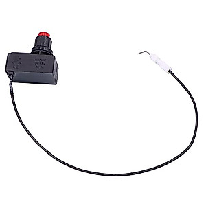 METER STAR CSA Certified Propane Electronic Pulse Gas Igniter and 16" Electrode Ignition Cable Wire Assembly Replacement Kit for Outdoor Propane Gas Patio Heater,USE AAA Battery
