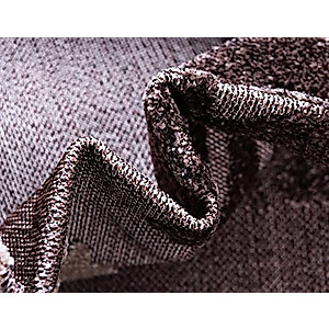 Unique Loom Outdoor Modern Collection Area Rug - Chicago (6&#039; 1&quot; x 9&#039; Rectangle, Brown/ Orange)