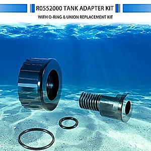besttruck R0552000 Tank Adapter with O-Ring and Union Replacement Kit for Select Zodiac Jandy Pool & Spa Cartridge Filters