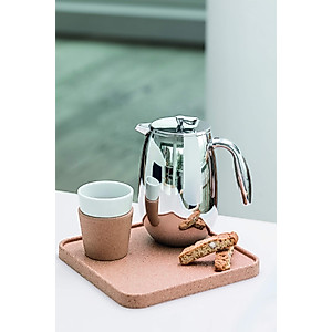 Bodum Cork Tray, Medium, WHITE RED