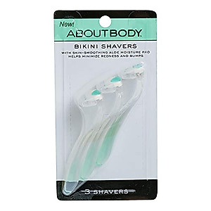 Kai About Body Bikini Shavers - Gentle Razors for Shaving, Trimming & Exfoliating - Includes 3 Beauty Groomers