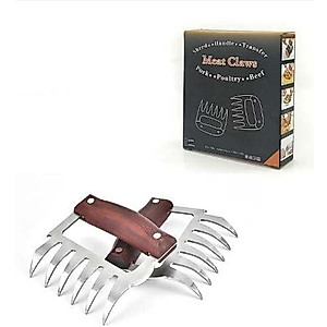 3-in-1 Shredder, Bottle Opener, Knife: The Ultimate BBQ Claws for Shredding Pork, Chicken, and More - Smoking Meat Accessories