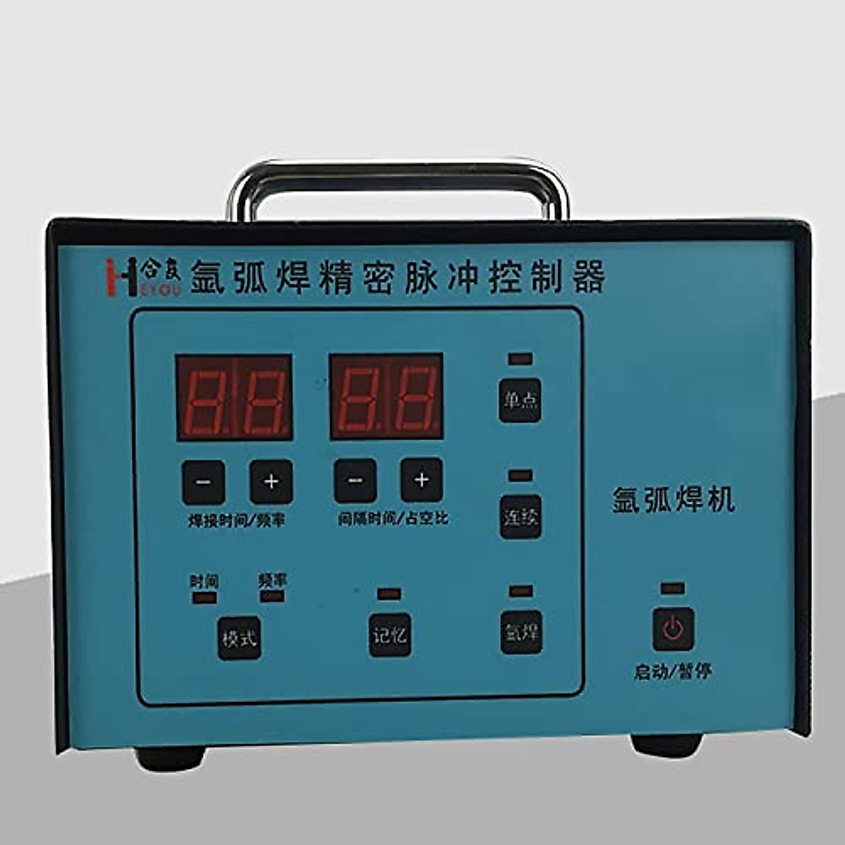 HUIZHITENGDA Portable 220V Pulse Argon Arc Welding Machine,Arc Welder Refitted Cold Welding Machine Pulse Controller Stainless Steel Spot Welder