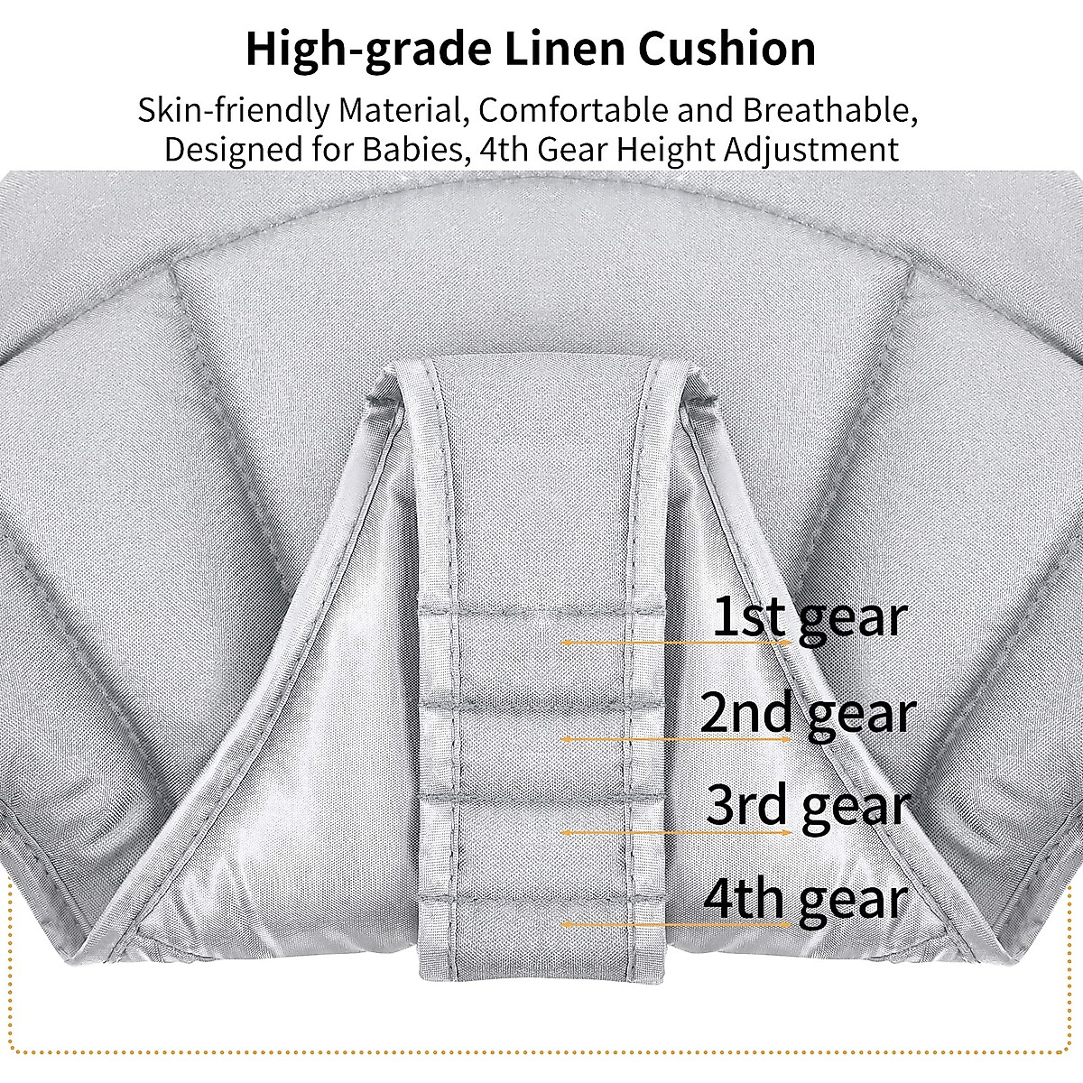 Baby Walker, Foldable 9-Gear Height Adjustable Baby Walker with Wheels, Infant Toddler Walker with Foot Pads, Anti-Fall Baby Walkers and Activity Center Bouncer Combo for Boys and Girls 6-24 Months…