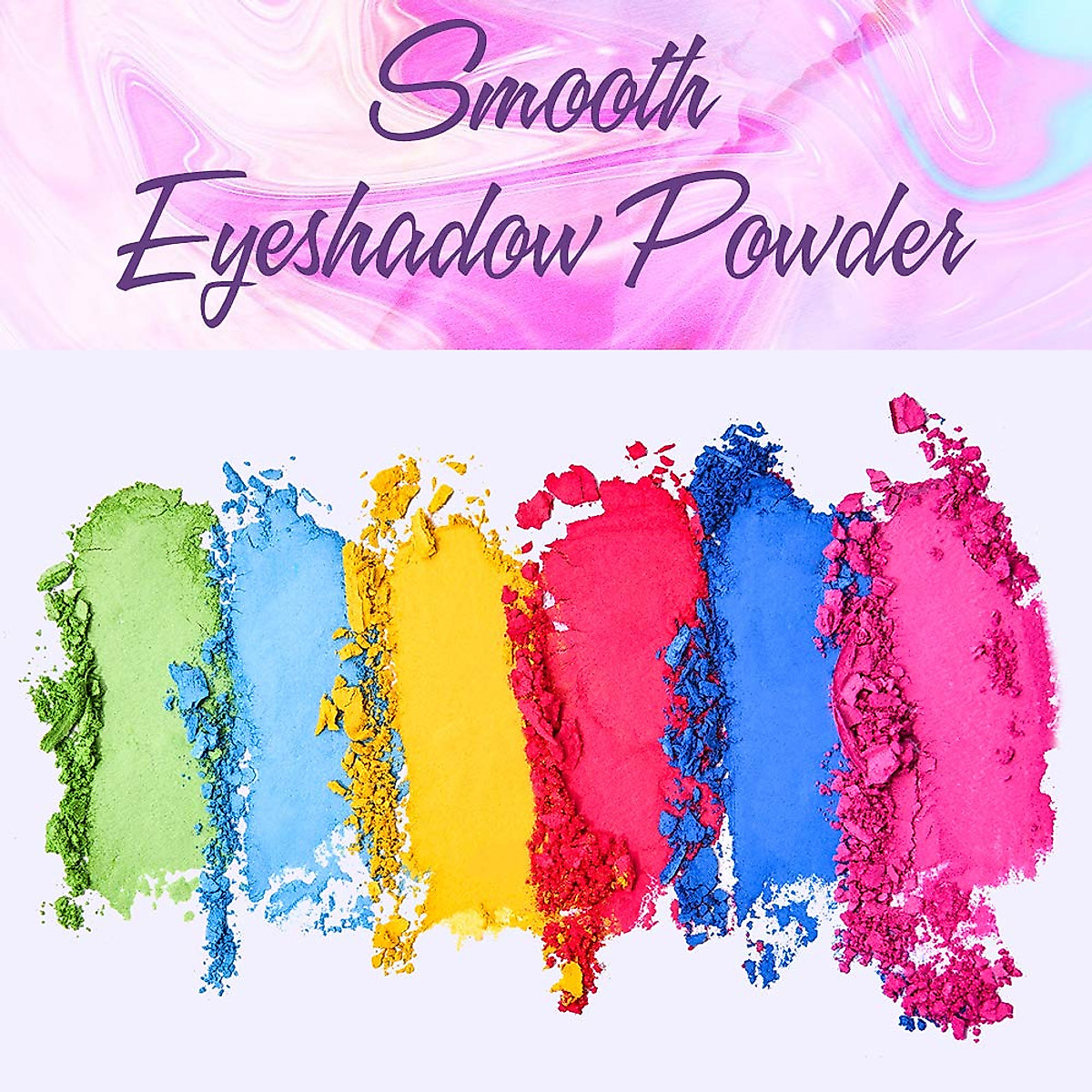 EYESEEK Eyeshadow Palette Matte 50 Colors High Pigmented Colorful Eyeshadow Makeup Palette Shimmer Bright Color Eye Shadow Powder Easy To Blend Long Lasting Waterproof Makeup Pallet #Neon