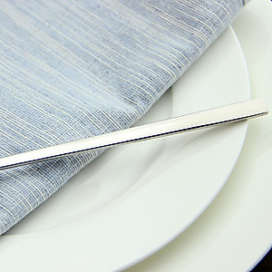 Long Handle Spoon, Coffee Stirrers, 9-inch Ice Tea Spoon, AOOSY Premium 18/10 Stainless Steel Iced Teaspoon for Mothers Milks Tea Mixing Cocktail Stirring Coffee Milkshake Cold Drink, Set of 6