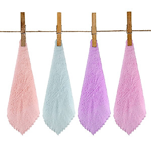 QUACOWW 10 Pieces Guinea Pig Blanket, Rabbits Hamster Fleece Cage Liners, Small Animals Bedding Mats, Soft Guinea Pig Accessories Bathe Towels for Small Animals Pets Dog Puppy Cat