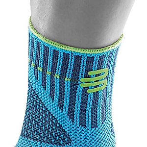 Bauerfeind Sports Ankle Support Dynamic - Ankle Compression Sleeve for Freedom of Movement - 3D AirKnit Fabric for Breathability - Premium Quality & Washable (S, Rivera)