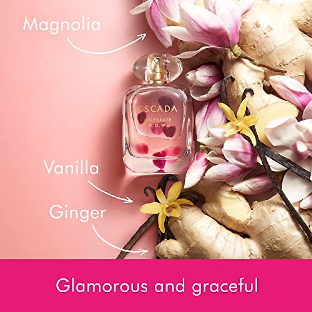 Escada Eau de Parfum Spray, Celebrate N.o.w, 1.0 Fl. Oz.