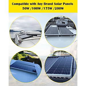 GMURA Solar to XT60 Extension Cable, 12AWG XT60 Adapter Cable Solar Panel Wire for Portable Power Station Solar Generator Battery Pack, 10Ft