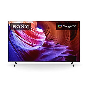 Sony 85 Inch 4K Ultra HD TV X85K Series: LED Smart Google TV with Dolby Vision HDR and Native 120HZ Refresh Rate KD85X85K- 2022 Model (Renewed)