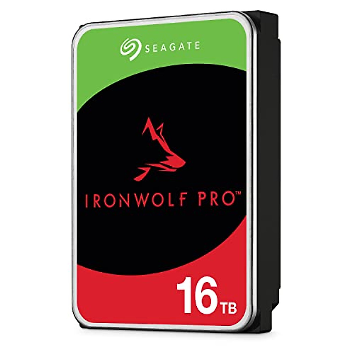 Seagate IronWolf Pro 16TB Enterprise NAS Internal HDD Hard Drive – CMR 3.5 Inch SATA 6Gb/s 7200 RPM 256MB Cache for RAID Network Attached Storage, Rescue Services - FFP g (ST16000NTZ01)
