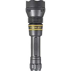 STANLEY TL450PS Rechargeable 450 Lumen Lithium Ion LED Flashlight with USB Power Charger,Grey/Black