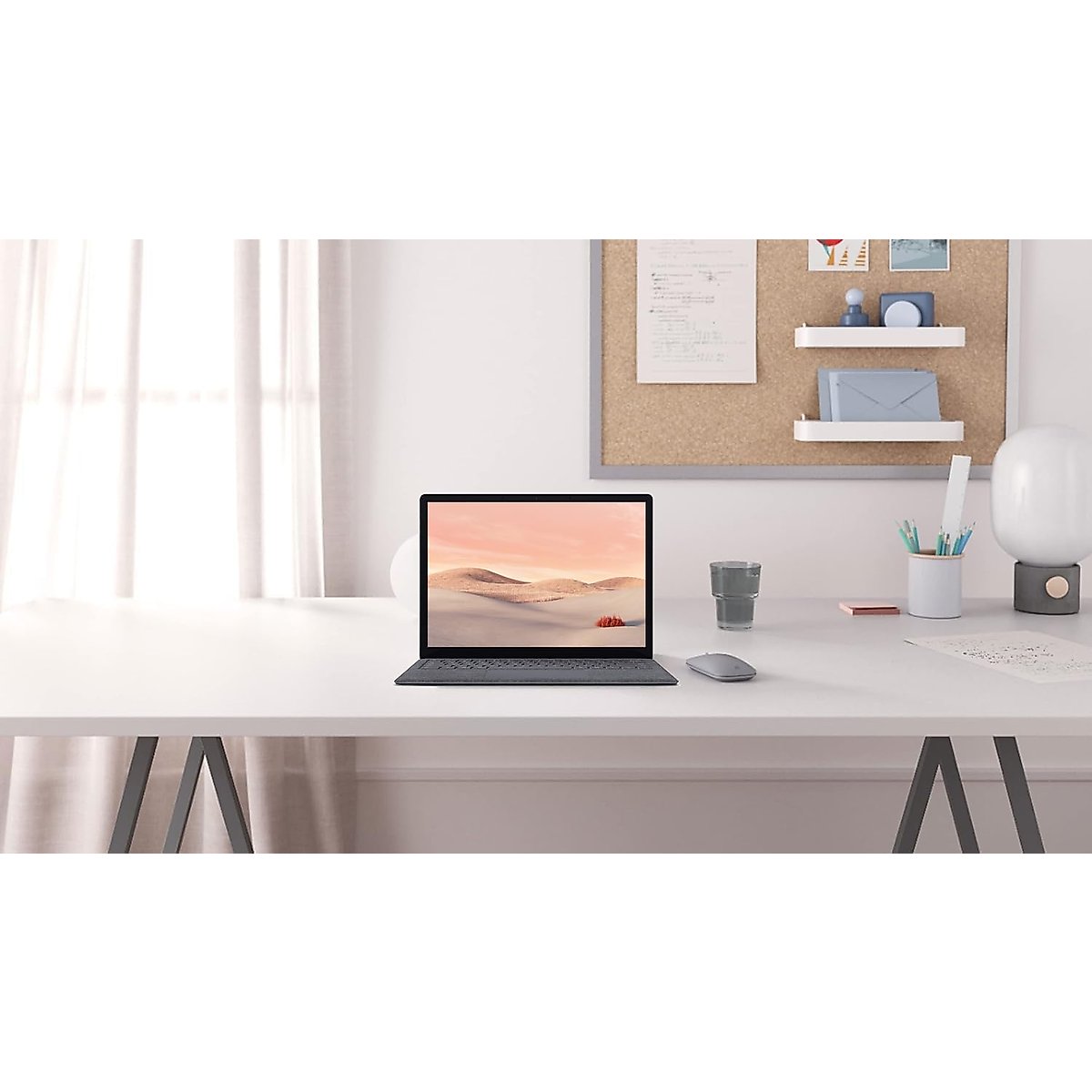 Microsoft Surface Laptop 2 Tablet 13.5" (2256x1504) Touchscreen Laptop Intel Core i5-8350U 1.7GHz, 16GB DDR4 RAM, 256GB SSD, Backlit Keyboard, Wi-Fi, Camera, Silver, Windows 10 Pro (Renewed)