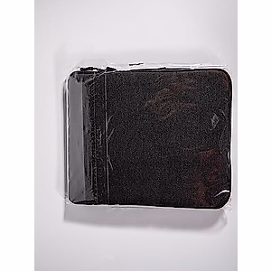 MoKo 12.9 Inch Tablet Sleeve Bag Carrying Case with Pockets Fits 13 Inch New iPad Pro M4 & Air M2 2024, iPad Pro 12.9 M2&M1, Surface Laptop Go 12.4", Galaxy Tab S8+/S9+ 12.4", Black & Gray