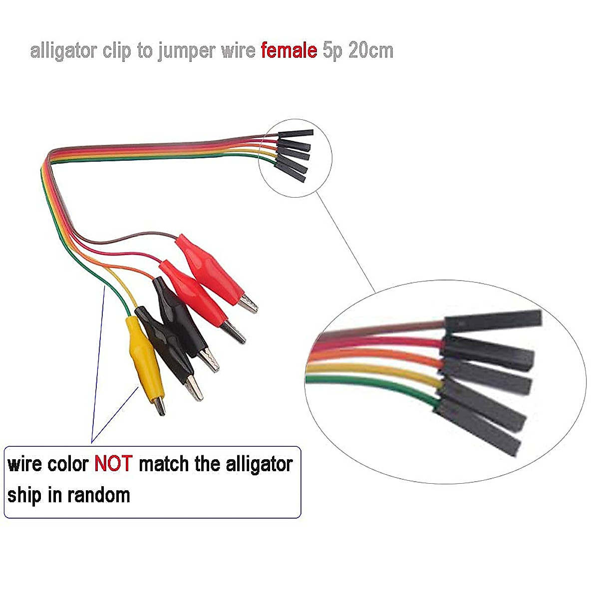 DIYmalls ILI9341 Display 3.2 inch + Breadboard Jumper Wire Alligator Clip Cable