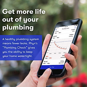 Phyn Smart Water Assistant: DIY-Installed Smart Home Water Usage Monitor & Leak Detector (Compatible with Alexa)