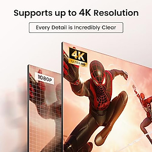 [Upgrade]NEWCARE HDMI Switch 3 in 1 Out, 4K@60Hz HDMI 2.0 Switch Splitter with 2.6FT HDMI Cable, 3-Port HDMI Switcher Selector, Supports 4K 30Hz 3D 1080P HDCP2.2 for PS5 Xbox DVD Player Fire Stick PC