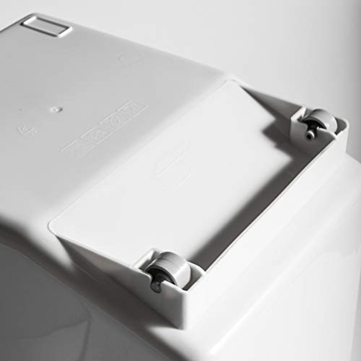 YARNOW Rice Storage Containers Rice Storage Bin Dog Food Containers for Rice Grain Cereal Oatmeal Sugar Nuts Beans (Size S, Grey)