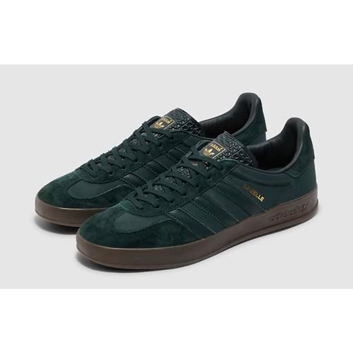 adidas Men’S Gazelle Indoor Shoes, Shadow Green/Shadow Green, US 10