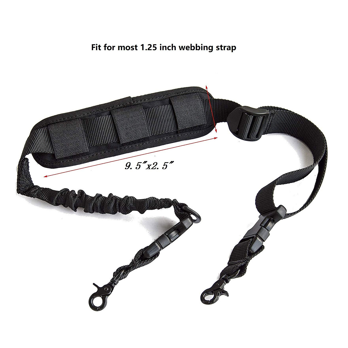 LANHE TACTICAL Removable Foam Shoulder Pad Rifle Shotgun Sling Strap Belt Cushion Replacement
