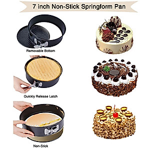 Accessories for Instant Pot, 73 PCS Accessories for Pressure Cooker for 5/6/8 Qt Electric Pressure Cooker -2 Steamer Baskets, Steamer Rack, Non-stick Springform Pan, Egg Rack