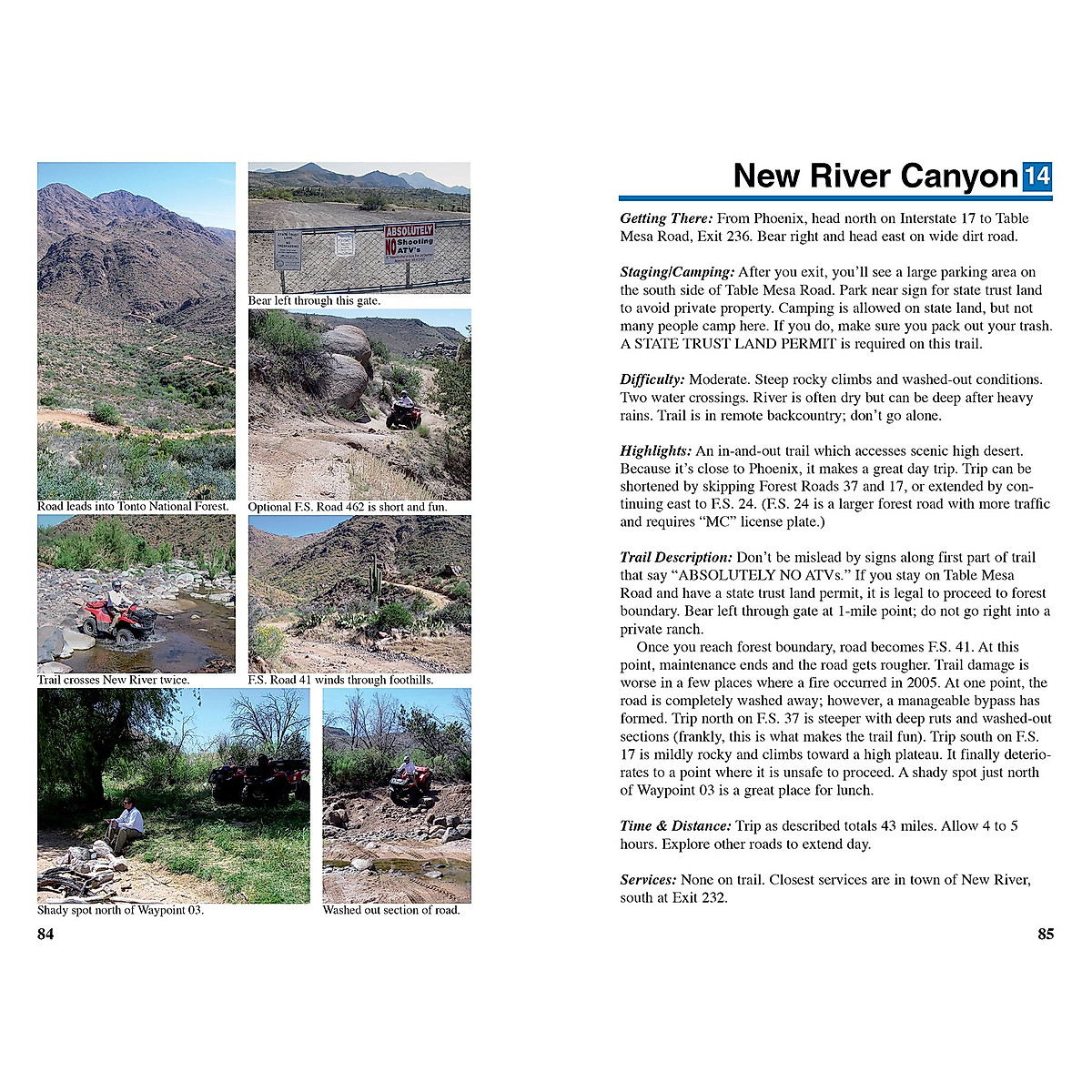 Atv Trails Guide Arizona Phoenix Region