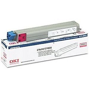 OKI 42918902 - OKI C9600 C9800 Magenta Toner Cartridge (15000 Yield)