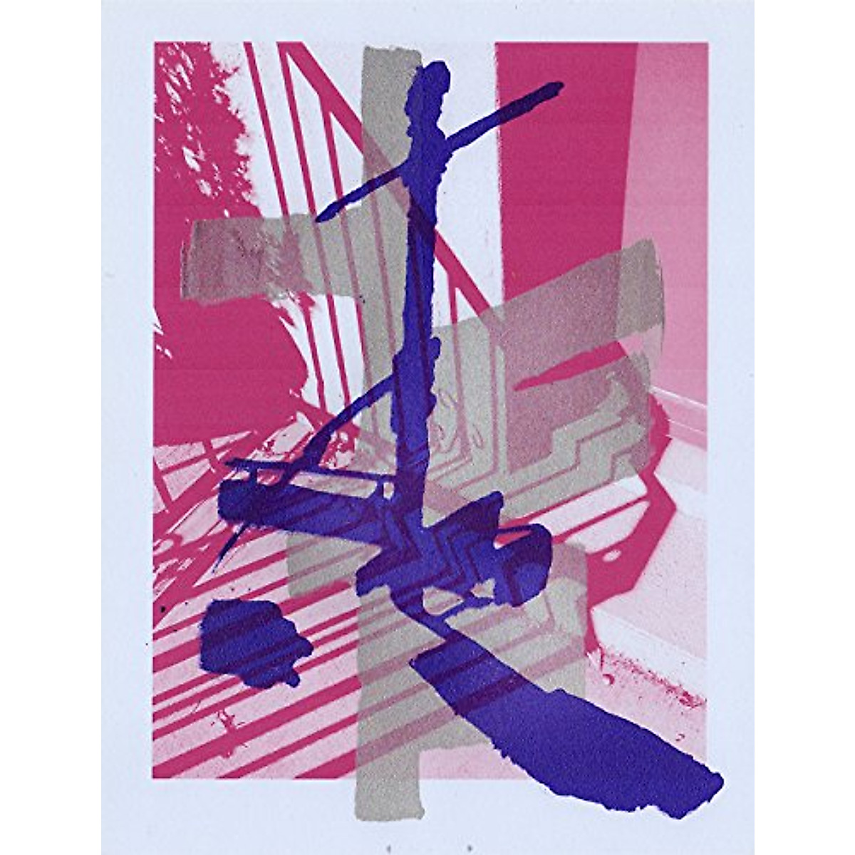 Brooklyn street shadow screenprint