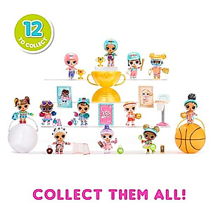 LOL Surprise All Star Sports Vault Collection Tots with Sports-Themed Collectible Doll and 8 Surprises to UNbox Including Matching Accessories – Great Gift for Kids Ages 4+