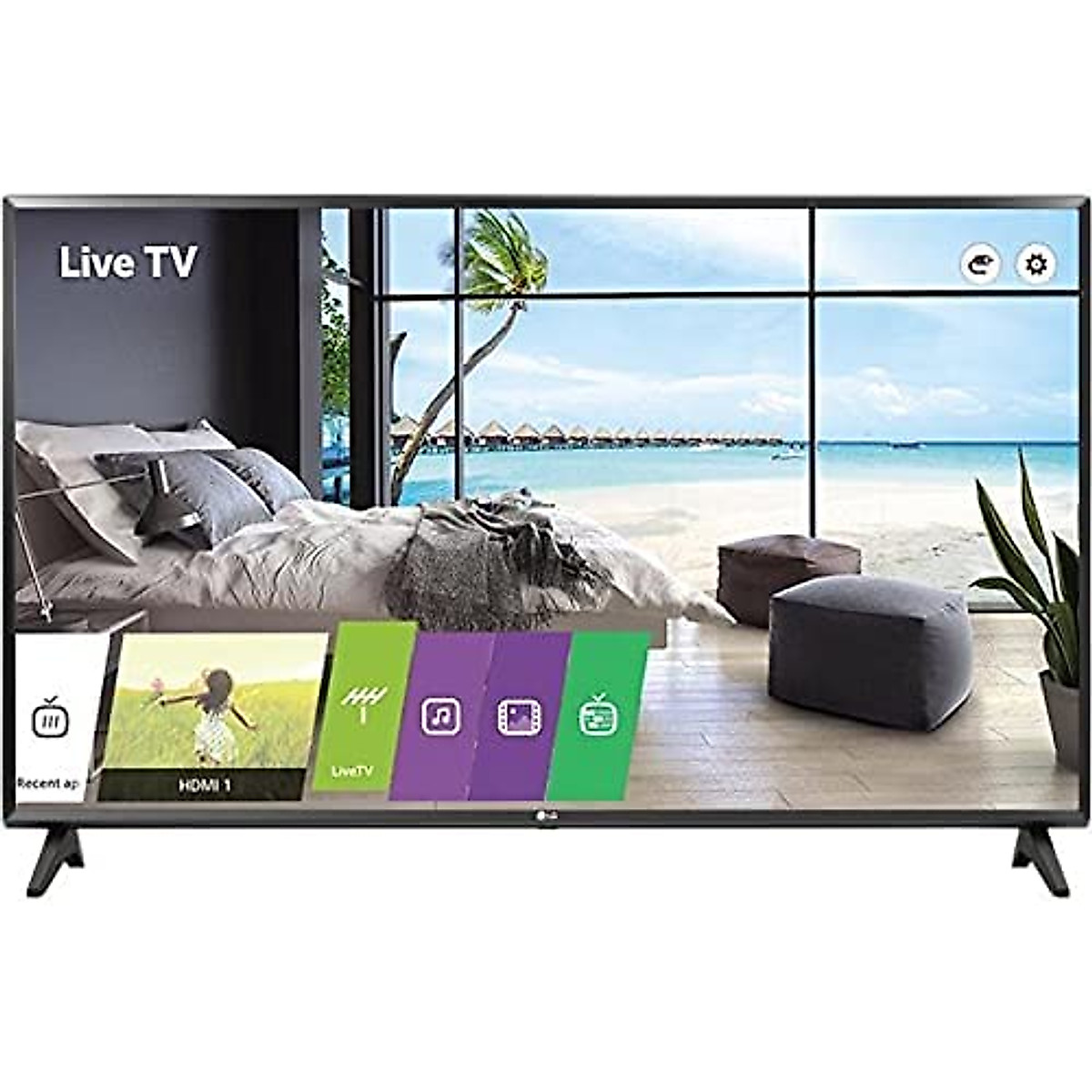 Lg, 32" Hd, Hdmi, 1 Rs232, USB, Speaker, Stand, Viewing Angle 178/178 Ntsc, Creston Connected, Full IP Control and WOL(Wake-On LAN)