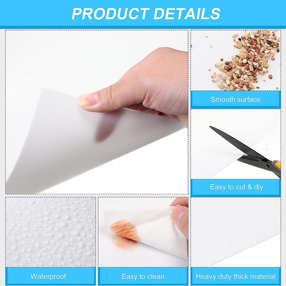 Heavy Duty Wire Shelf Liner Pantry Shelving Wire Shelf Cover for Wire Shelves, Hard Plastic Shelves Prevent Spills in Closet, Garage, Kitchen, Cabinets (Clear, 12Inch x 32.8Ft)