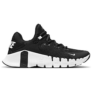 Nike Women's Cross Training Shoes, Black White Black Volt, 6.5 US