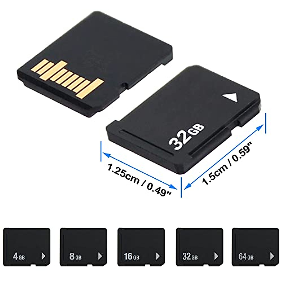 OSTENT 32GB Memory Card Stick Storage for Sony PS Vita PSV1000/2000 PCH-Z041/Z081/Z161/Z321/Z641