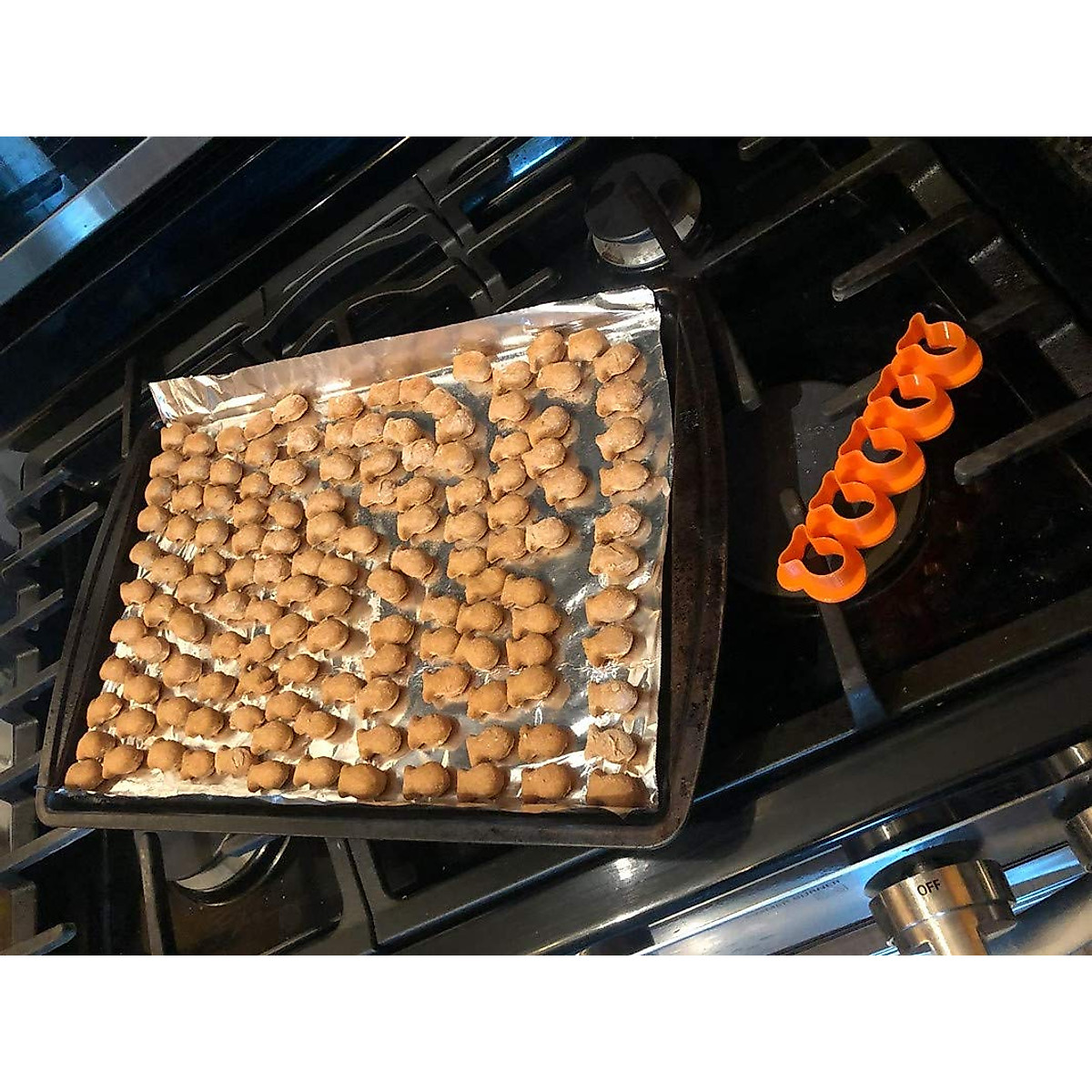 Mini Tiny Fish Cookie Cutter, Goldfish Cracker Multi x5 (2 Pack) - Fun, Baking, Dough, and Fondant Cutter For Kids, Baked Fish-Shaped Maker