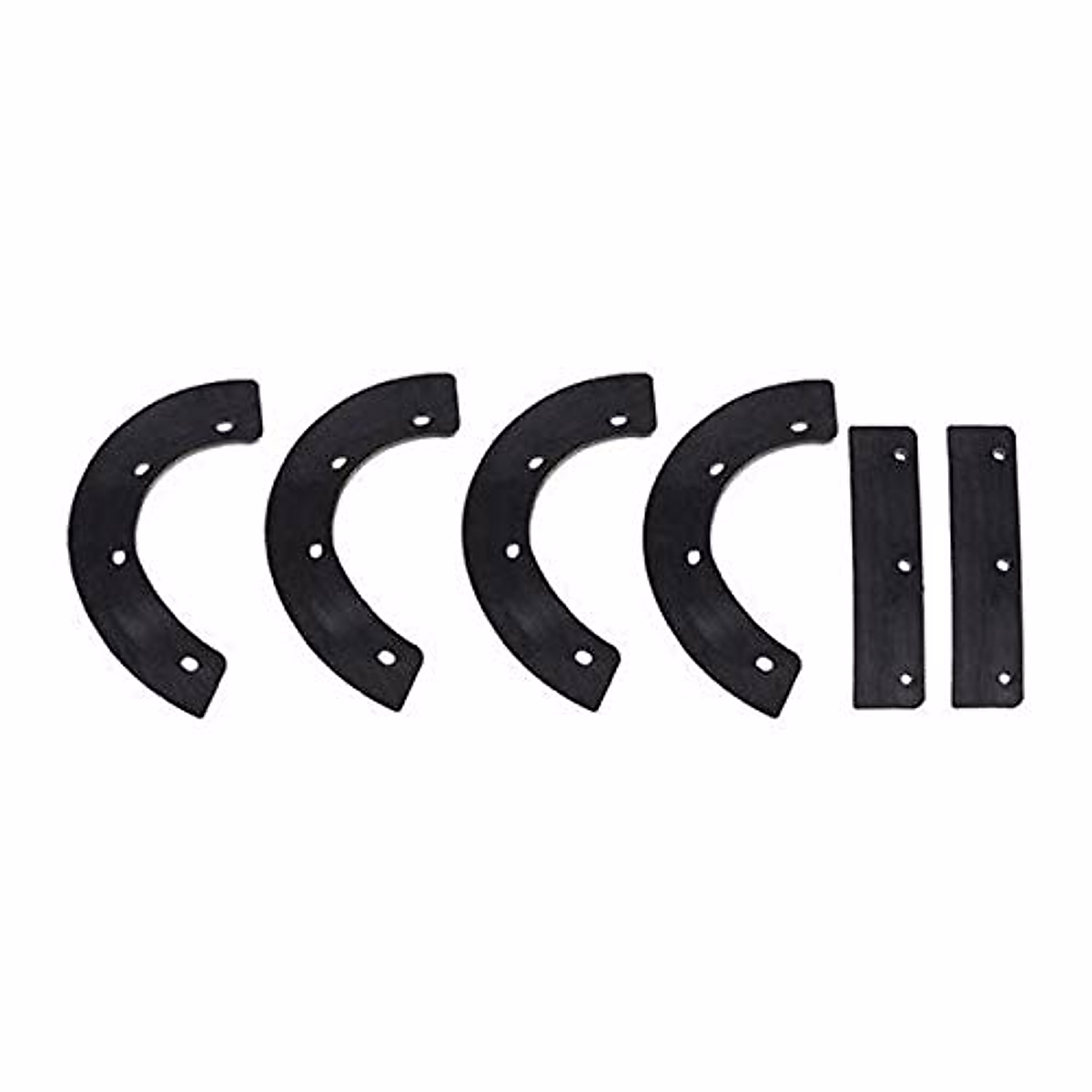 Snow Blower Paddle Set Compatible with Honda Models HS521 HS621 Parts 72521-747-000 72522-747-000 72523-747-000