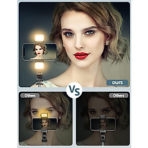 Selfie Stick Tripod with Light, 45'' Selfie Stick with Wireless Remote, Portable Phone Tripod Compatible with iPhone 16/15 Pro Max/15/14 Pro/14/13, Samsung S22/ S23 Ultra/Android Smartphone