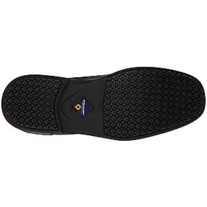 Nunn Bush Men’s Sherman Slip-Resistant Work Shoe Oxford,9.5 Medium US,Black