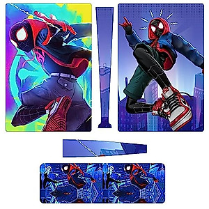 Skins for Playstation 5 Digital Edition Console and Controller Sticker,Vinyl Decal Anime Accessories Cover,Compatible with PS5 Style G