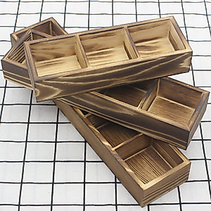 3 Storage Wooden Box Tea Drawer Organizer Sugar Packet Organizer Tea Bag Holder Tea Bag Storage Tea Storage Containers Tea Bag Dispenser Coffee Bar Organizer Tea Storage Organizer