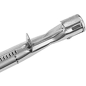 Criditpid Grill Replacement Parts for Members Mark BQ06043-1, Kenmore 119.16433010, Universal BBQ Gas Grill Pipe Burner Tube for BBQ Pro, Outdoor Gourmet, Coleman, 15 3/8 Inch, 3-Pack