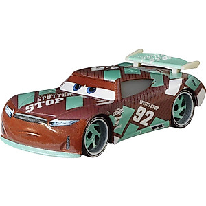 Disney Cars Sheldon Shifter, Miniature, Collectible Racecar Automobile Toys Based on Cars Movies, for Kids Age 3 and Older, Multicolor