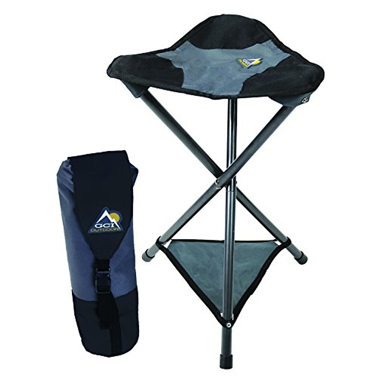 GCI Outdoor PackSeat Camping Stool Portable Folding Stool