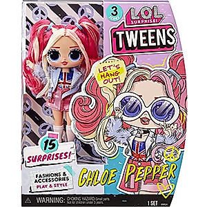 L.O.L. Surprise! Tweens Series 3 Chloe Pepper Fashion Doll with 15 Surprises Including Accessories for Play & Style, Holiday Toy Playset, Great Gift for Kids Girls Boys Ages 4 5 6+ Years Old