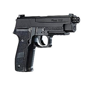 SIG Sauer P226 Air Pistol with CO2 12 Gram (15 Pack) and 500 Lead Pellets Bundle (Black)