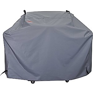 BroilPro Accessories Gas Grill Cover, Barbeque Grill Covers Weber, Holland, Jenn Air, Brinkman, Char Broil, Medium 58 x 23x 46 inches